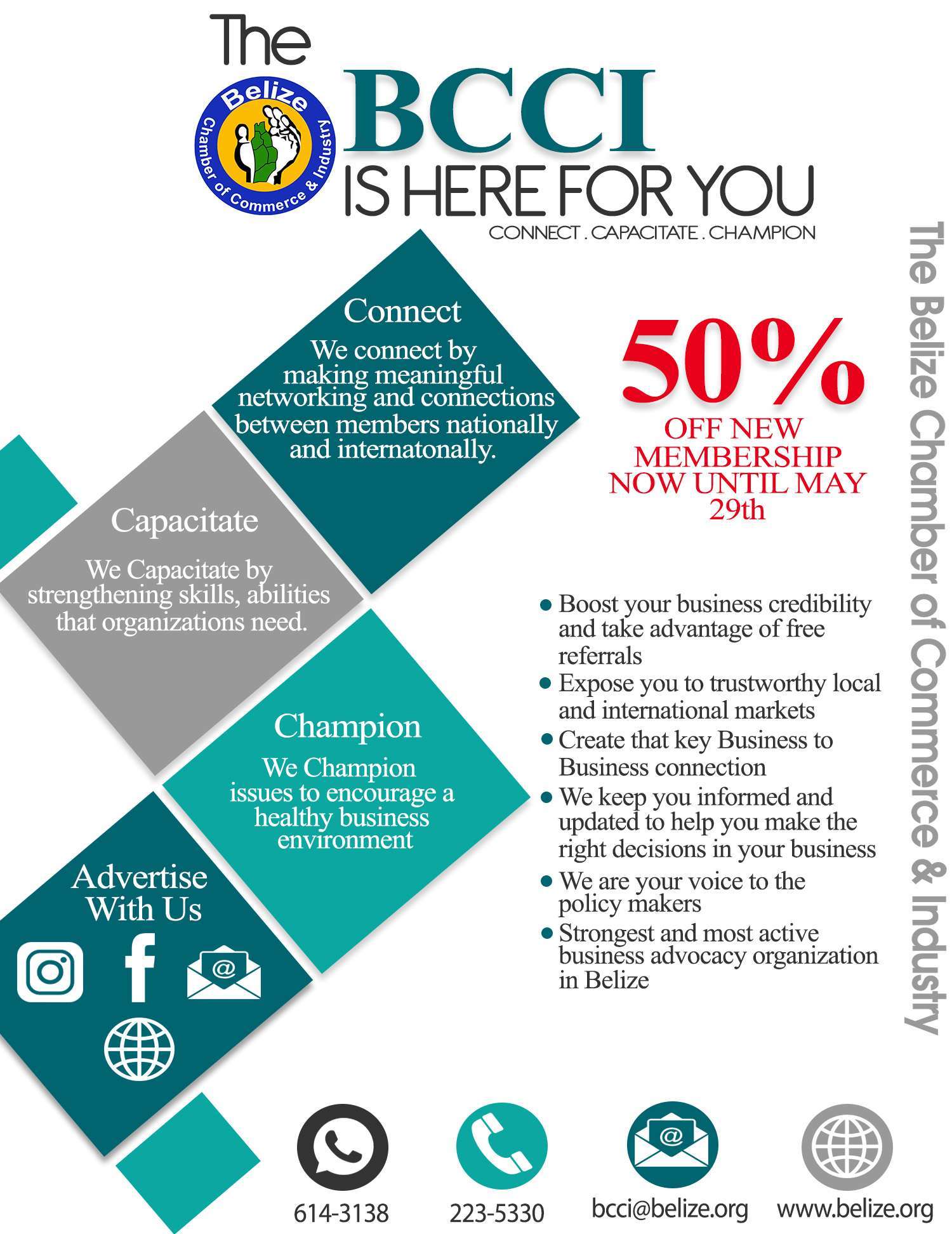 Membership Recruitment - Belize Chamber of Commerce and Industry