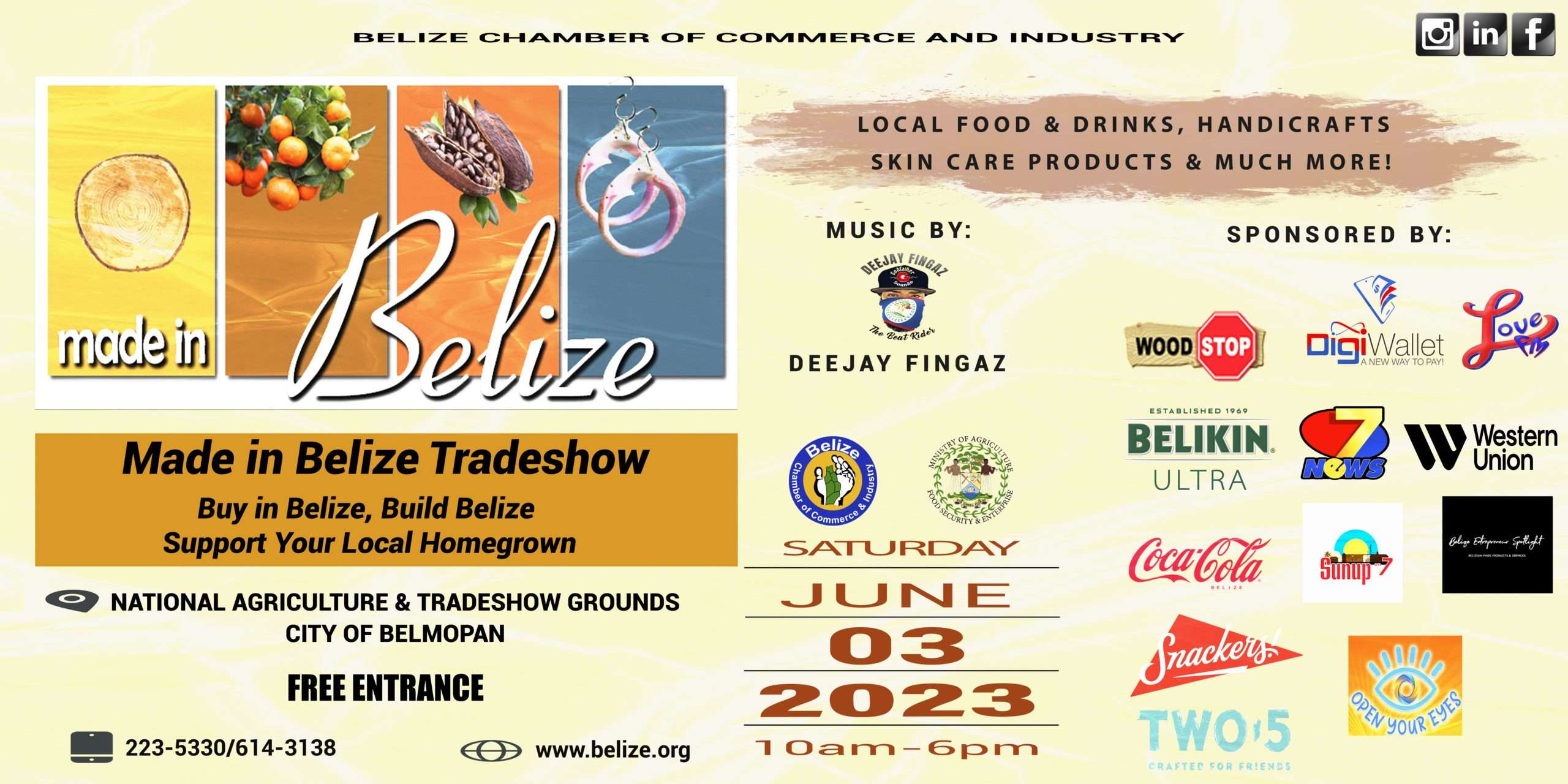 Made In Belize Tradeshow 2023 - Belize Chamber of Commerce and Industry