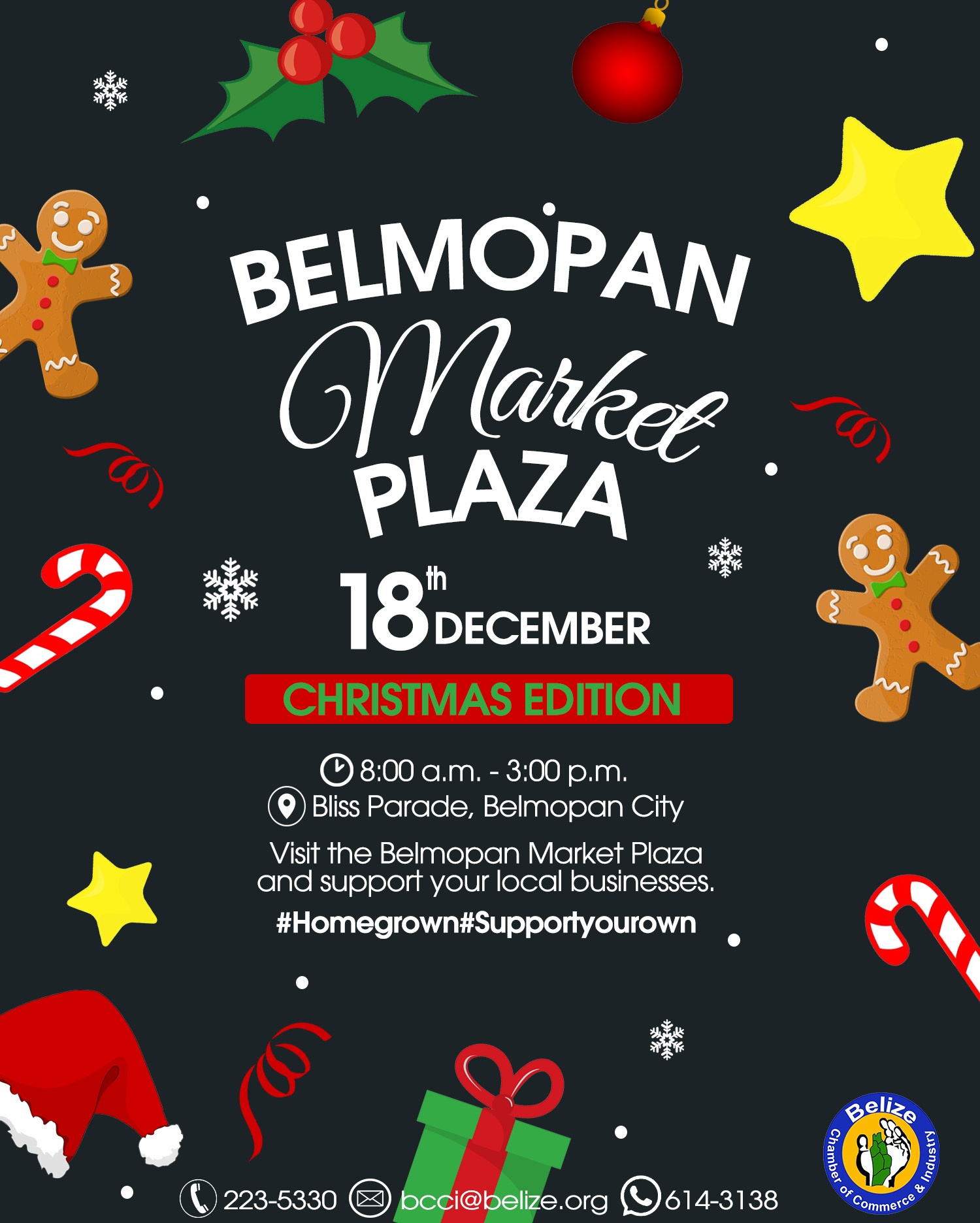 Early Christmas Shopping at the Belmopan Market Plaza - Belize Chamber ...